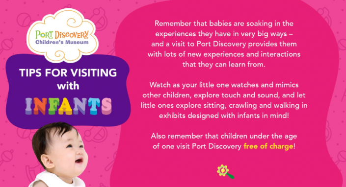 Tips for Visiting Port Discovery with Infants & Toddlers