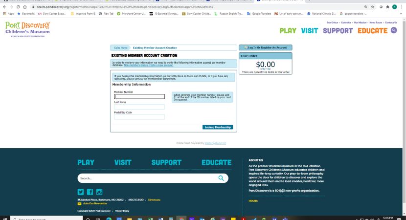 Membership Account Registration How-To Guide